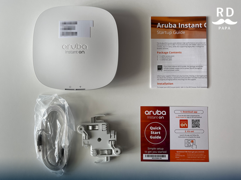 《Aruba Instant On AP22 WiFi6 室內型AP 使用心得 – 開箱分享》 - RD爸爸隨手記