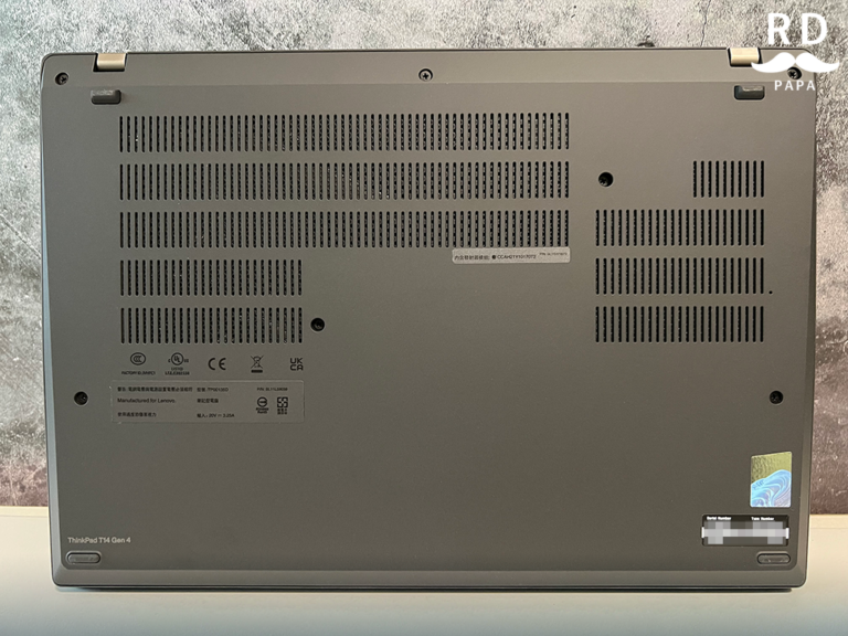 《聯想 Lenovo ThinkPad T14 Gen 4 – 好物筆記》商用筆電開箱分享 - RD爸爸隨手記